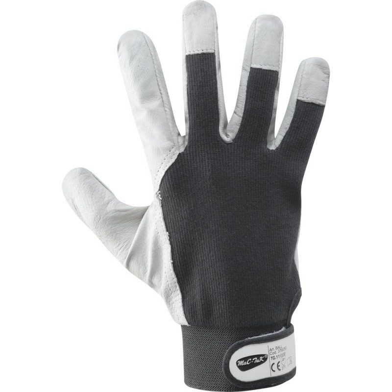 Mac-Tuk 376050 XL Leather Gloves