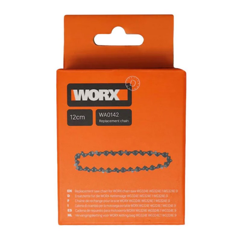 Worx WA0142 Chainsaw Chain for WG324E Pruner Blade 12cm